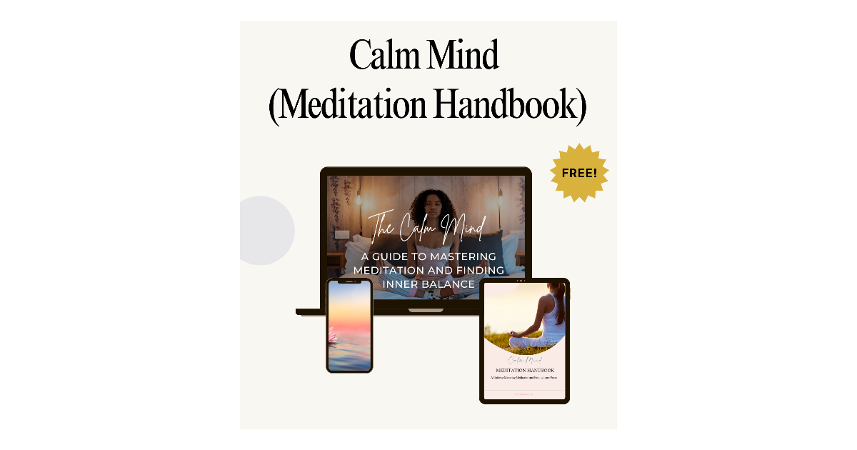 Calm Mind Meditation Handbook Opt-In