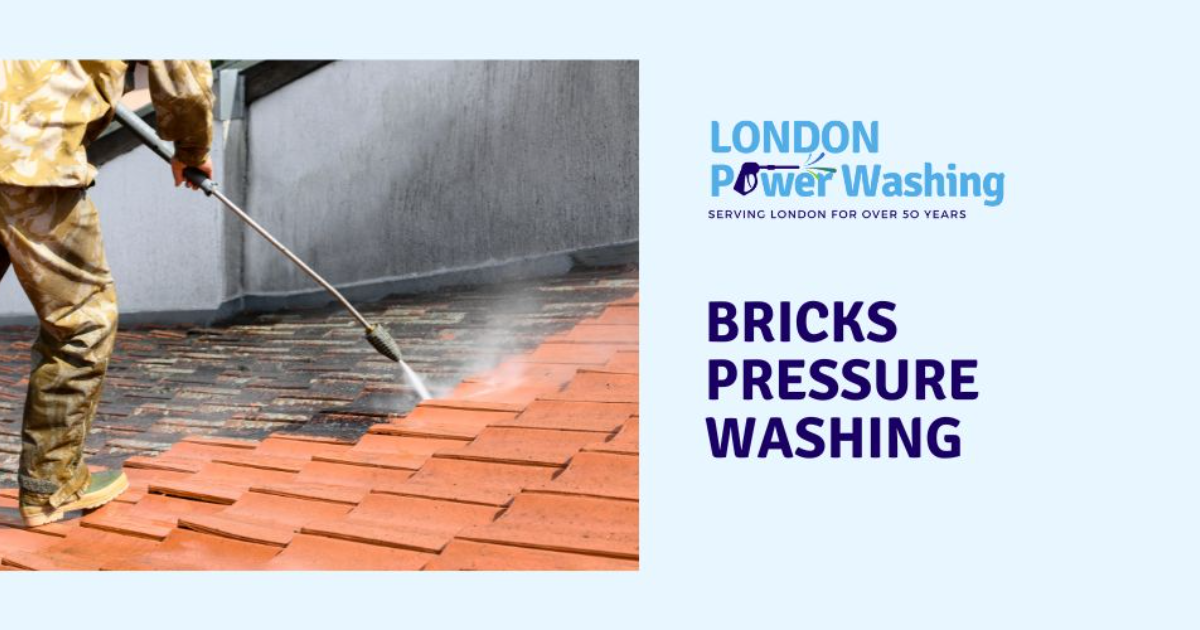 Bricks Pressure Washing in London, Ontario | London Power Washing